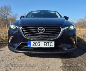 Zils Mazda CX-3 2017 Tallina, ar dzinēja tilpumu 2.00 L un nobraukumu 110 tūkst. km par 11990 €, foto 3 vietnē AUTOMOTO.COM.LV