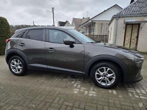 Brown Mazda CX-3 2016 in Ukmerge, with an engine capacity of 1.50 L and mileage of 126 thousand km for 8200 €, photo 2 on AUTOMOTO.COM.LV