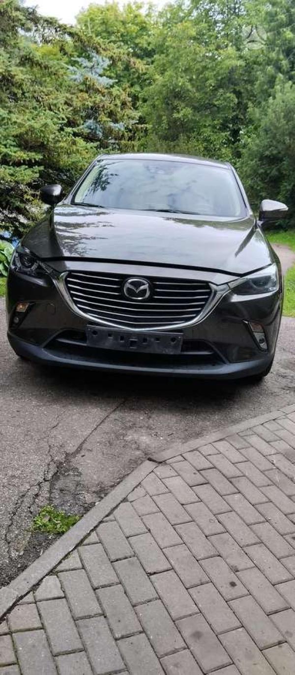 Brown Mazda CX-3 2016 in Kaunas, with an engine capacity of 1.50 L and mileage of 235 thousand km for 7400 €, photo 2 on AUTOMOTO.COM.LV
