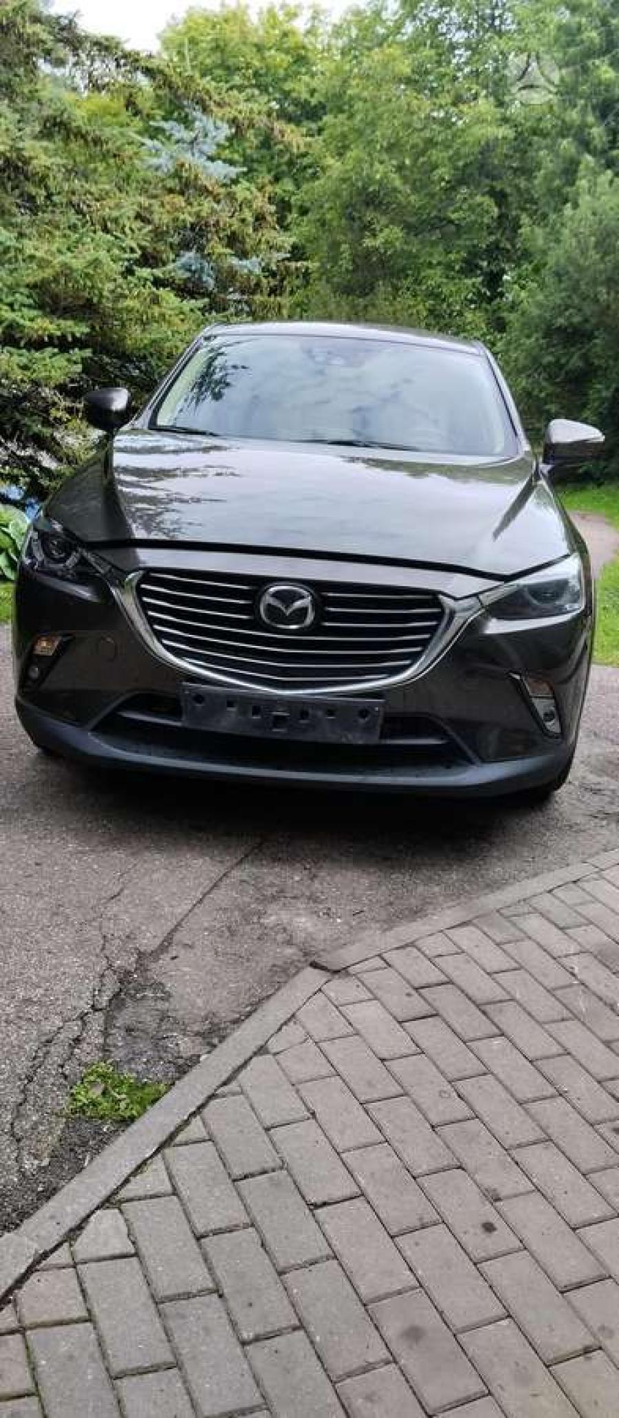 Brown Mazda CX-3 2016 in Kaunas, with an engine capacity of 1.50 L and mileage of 235 thousand km for 7400 €, photo 3 on AUTOMOTO.COM.LV