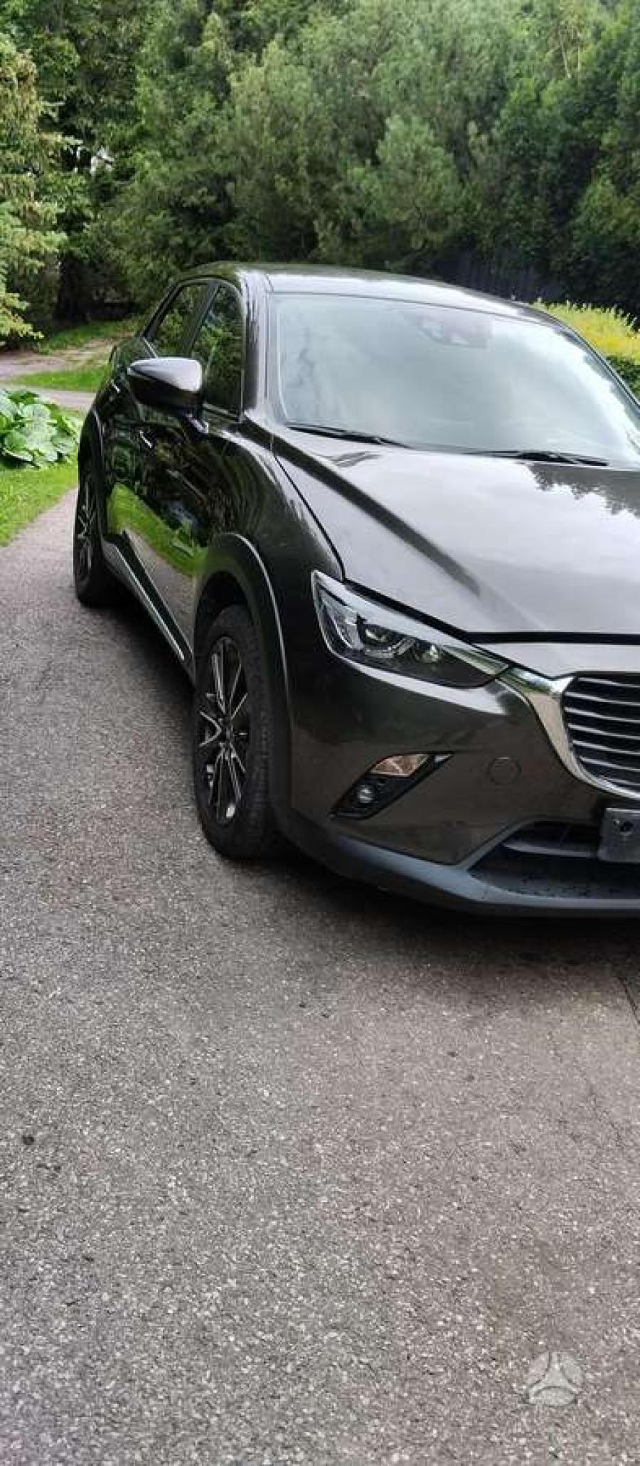 Brown Mazda CX-3 2016 in Kaunas, with an engine capacity of 1.50 L and mileage of 235 thousand km for 7400 €, photo 4 on AUTOMOTO.COM.LV