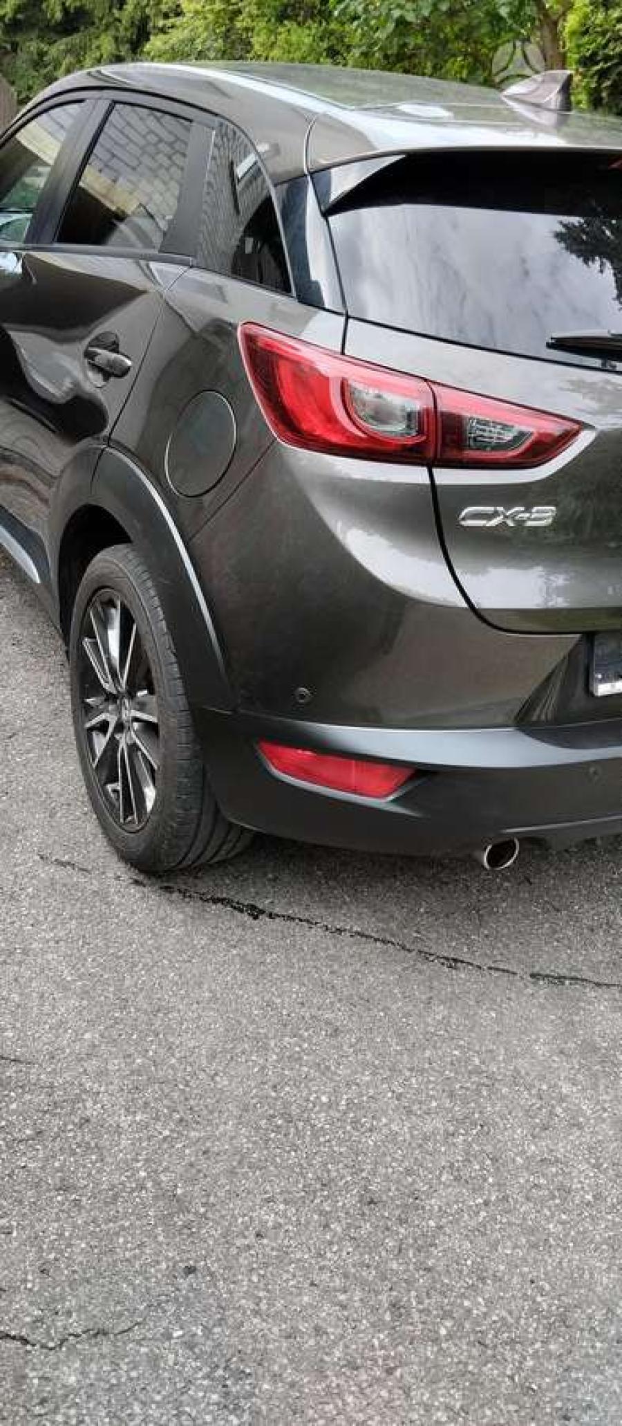 Brown Mazda CX-3 2016 in Kaunas, with an engine capacity of 1.50 L and mileage of 235 thousand km for 7400 €, photo 8 on AUTOMOTO.COM.LV
