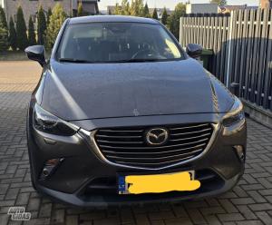 Brūns Mazda CX-3 2018 Panevēža, ar dzinēja tilpumu 2.00 L un nobraukumu 127 tūkst. km par 15100 €, foto  vietnē AUTOMOTO.COM.LV