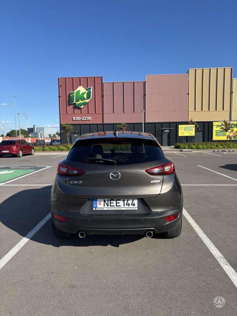 Brūns Mazda CX-3 2018 Kauņa, ar dzinēja tilpumu 2.00 L un nobraukumu 72 tūkst. km par 16800 €, foto 6 vietnē AUTOMOTO.COM.LV