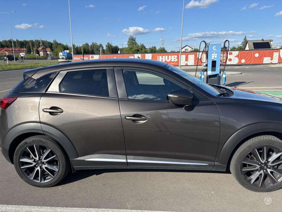 Brūns Mazda CX-3 2018 Kauņa, ar dzinēja tilpumu 2.00 L un nobraukumu 72 tūkst. km par 16800 €, foto 7 vietnē AUTOMOTO.COM.LV