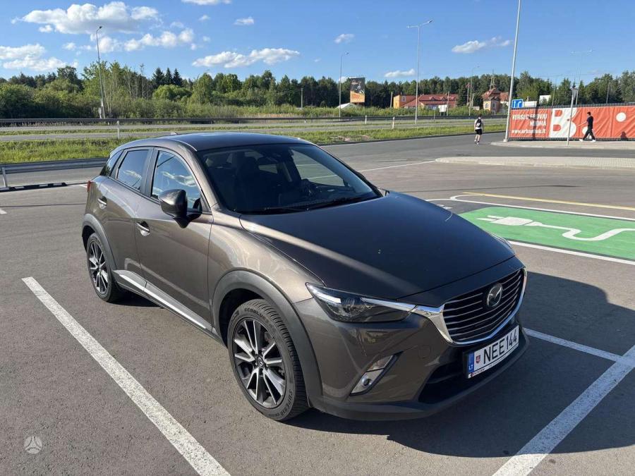 Brūns Mazda CX-3 2018 Kauņa, ar dzinēja tilpumu 2.00 L un nobraukumu 72 tūkst. km par 16800 €, foto 8 vietnē AUTOMOTO.COM.LV