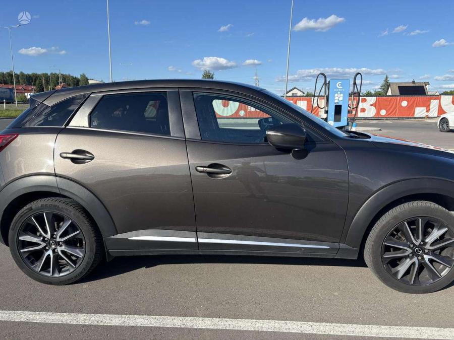 Brūns Mazda CX-3 2018 Kauņa, ar dzinēja tilpumu 2.00 L un nobraukumu 72 tūkst. km par 16800 €, foto 9 vietnē AUTOMOTO.COM.LV