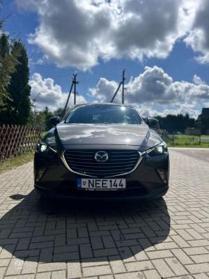 Brown Mazda CX-3 2018 in Kaunas, with an engine capacity of 2.00 L and mileage of 73 thousand km for 14800 €, photo 5 on AUTOMOTO.COM.LV
