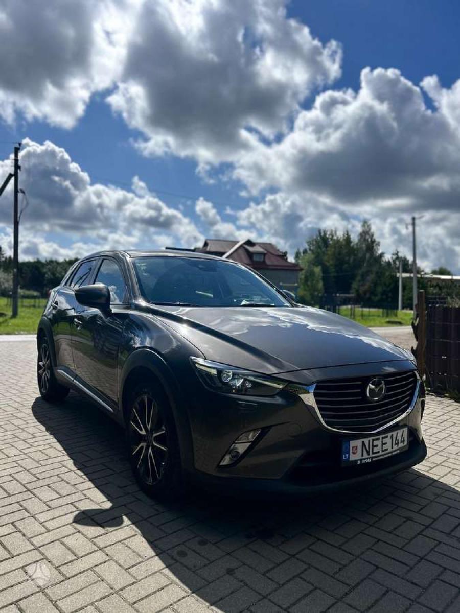 Brown Mazda CX-3 2018 in Kaunas, with an engine capacity of 2.00 L and mileage of 73 thousand km for 14800 €, photo 6 on AUTOMOTO.COM.LV