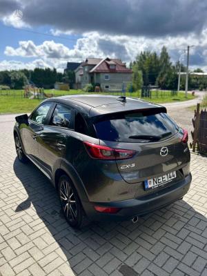 Brown Mazda CX-3 2018 in Kaunas, with an engine capacity of 2.00 L and mileage of 73 thousand km for 14800 €, photo 32 on AUTOMOTO.COM.LV