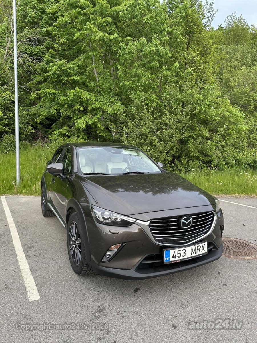 Brūns Mazda CX-3 2018 Tallina, ar dzinēja tilpumu 2.00 L un nobraukumu 176 tūkst. km par 12500 €, foto 3 vietnē AUTOMOTO.COM.LV