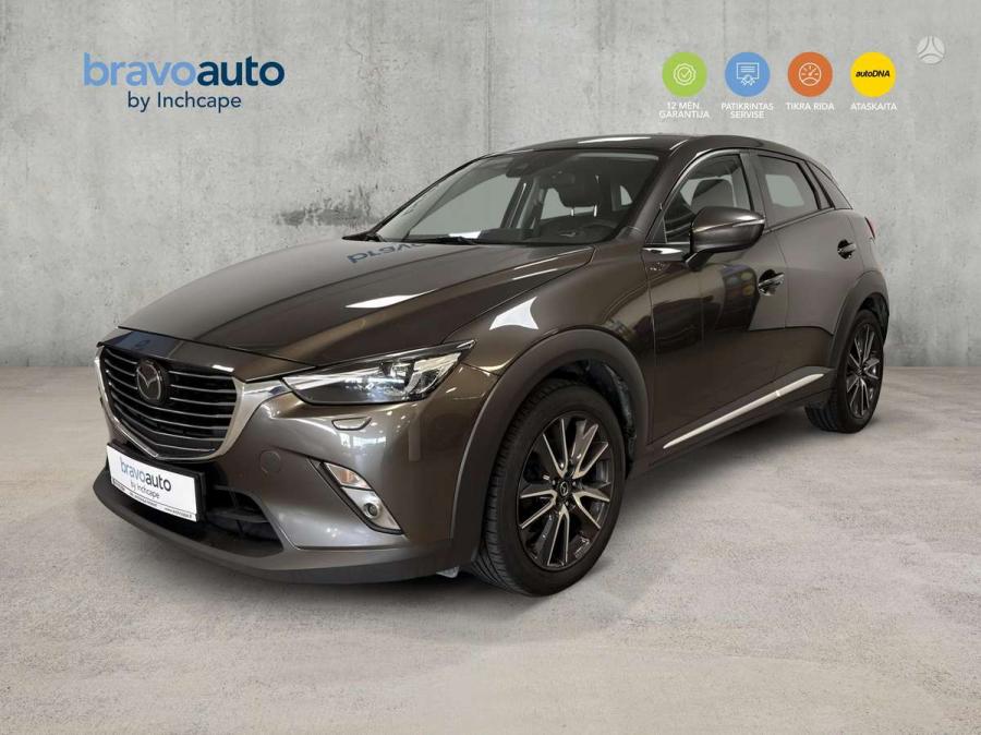 Mazda CX-3 2018 in Vilnius, with an engine capacity of 2.00 L and mileage of 196 thousand km for 10700 €, photo 1 on AUTOMOTO.COM.LV