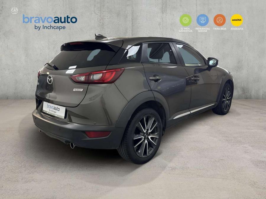 Mazda CX-3 2018 in Vilnius, with an engine capacity of 2.00 L and mileage of 196 thousand km for 10700 €, photo 6 on AUTOMOTO.COM.LV
