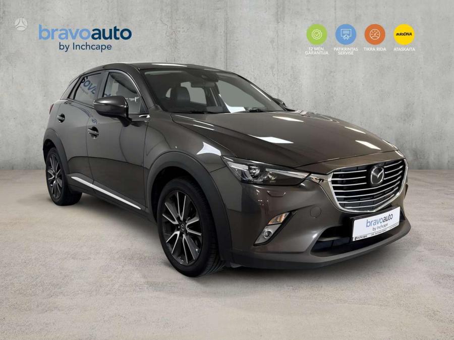 Mazda CX-3 2018 in Vilnius, with an engine capacity of 2.00 L and mileage of 196 thousand km for 10700 €, photo 7 on AUTOMOTO.COM.LV