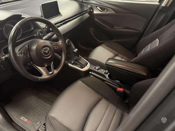 Grey Mazda CX-3 2015 in Vilnius, with an engine capacity of 2.00 L and mileage of 130 thousand km for 13500 €, photo 3 on AUTOMOTO.COM.LV