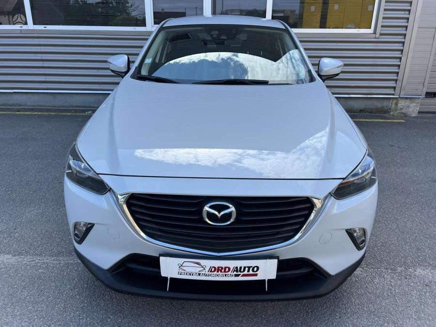 Grey Mazda CX-3 2015 in Vilnius, with an engine capacity of 1.50 L and mileage of 210 thousand km for 6900 €, photo 4 on AUTOMOTO.COM.LV