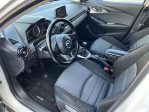 Grey Mazda CX-3 2015 in Vilnius, with an engine capacity of 1.50 L and mileage of 210 thousand km for 6900 €, photo 8 on AUTOMOTO.COM.LV