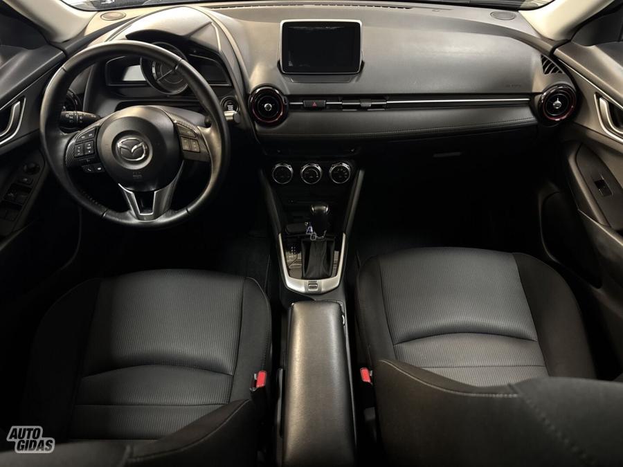 Grey Mazda CX-3 2016 in Vilnius, with an engine capacity of 2.00 L and mileage of 193 thousand km for 9900 €, photo 13 on AUTOMOTO.COM.LV