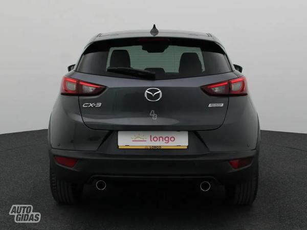 Pelēks Mazda CX-3 2016 Viļņa, ar dzinēja tilpumu 1.50 L un nobraukumu 203 tūkst. km par 9199 €, foto 5 vietnē AUTOMOTO.COM.LV