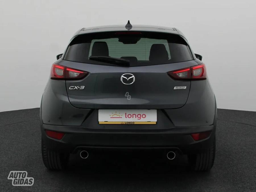 Pelēks Mazda CX-3 2016 Viļņa, ar dzinēja tilpumu 1.50 L un nobraukumu 203 tūkst. km par 9199 €, foto 6 vietnē AUTOMOTO.COM.LV