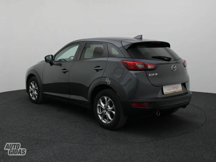Pelēks Mazda CX-3 2016 Viļņa, ar dzinēja tilpumu 1.50 L un nobraukumu 203 tūkst. km par 9199 €, foto 8 vietnē AUTOMOTO.COM.LV