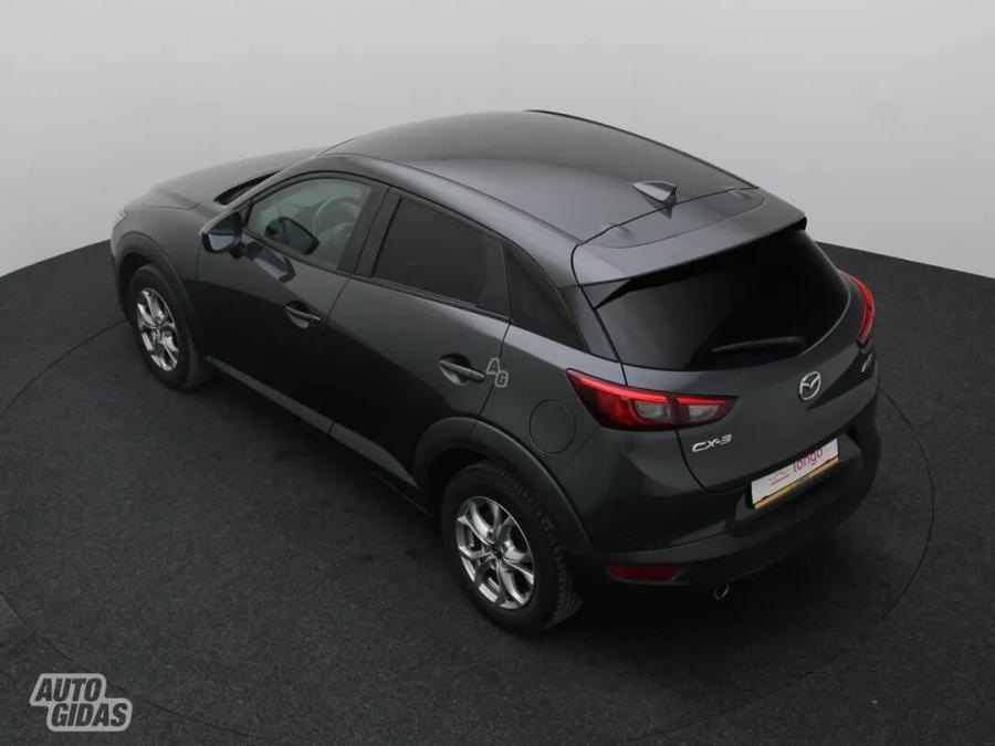 Pelēks Mazda CX-3 2016 Viļņa, ar dzinēja tilpumu 1.50 L un nobraukumu 203 tūkst. km par 9199 €, foto 13 vietnē AUTOMOTO.COM.LV