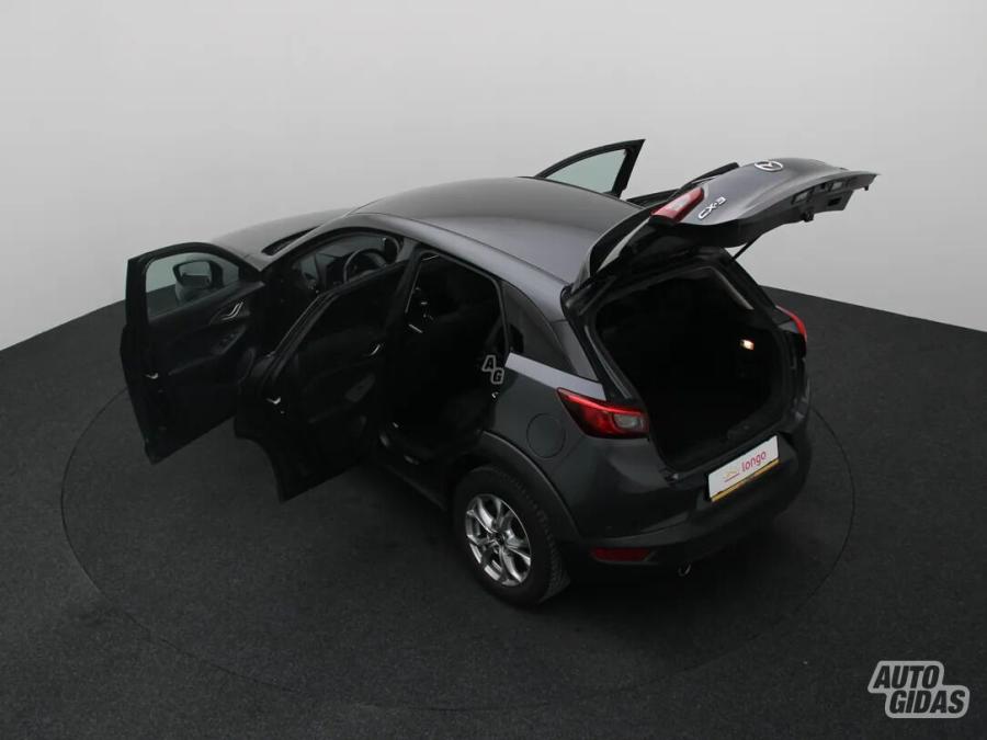 Pelēks Mazda CX-3 2016 Viļņa, ar dzinēja tilpumu 1.50 L un nobraukumu 203 tūkst. km par 9199 €, foto 14 vietnē AUTOMOTO.COM.LV