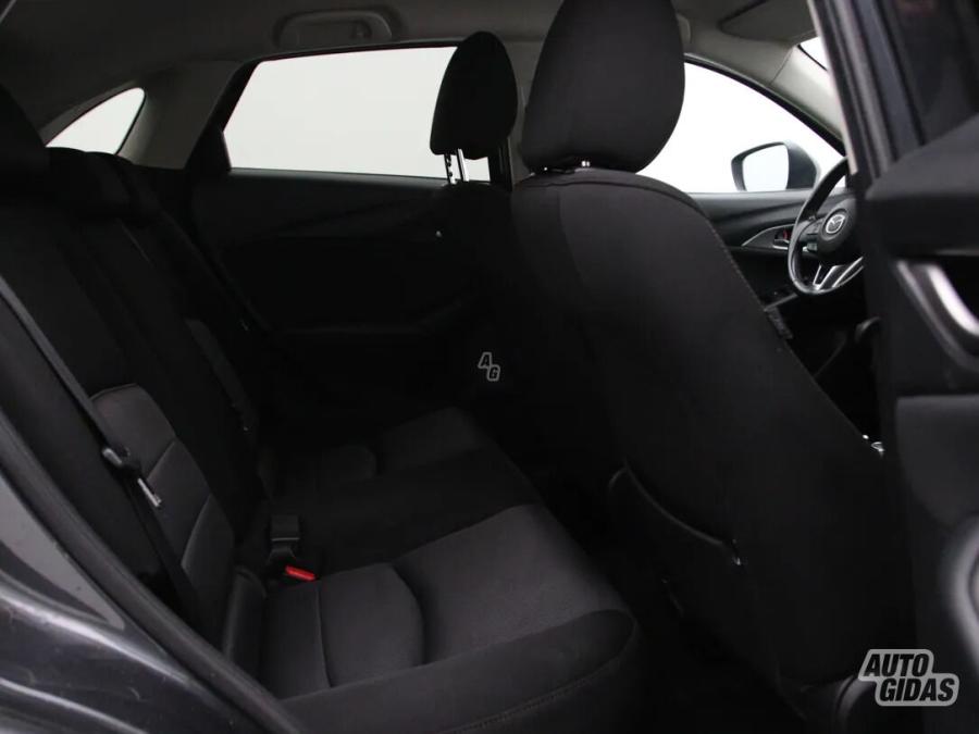 Pelēks Mazda CX-3 2016 Viļņa, ar dzinēja tilpumu 1.50 L un nobraukumu 203 tūkst. km par 9199 €, foto 16 vietnē AUTOMOTO.COM.LV