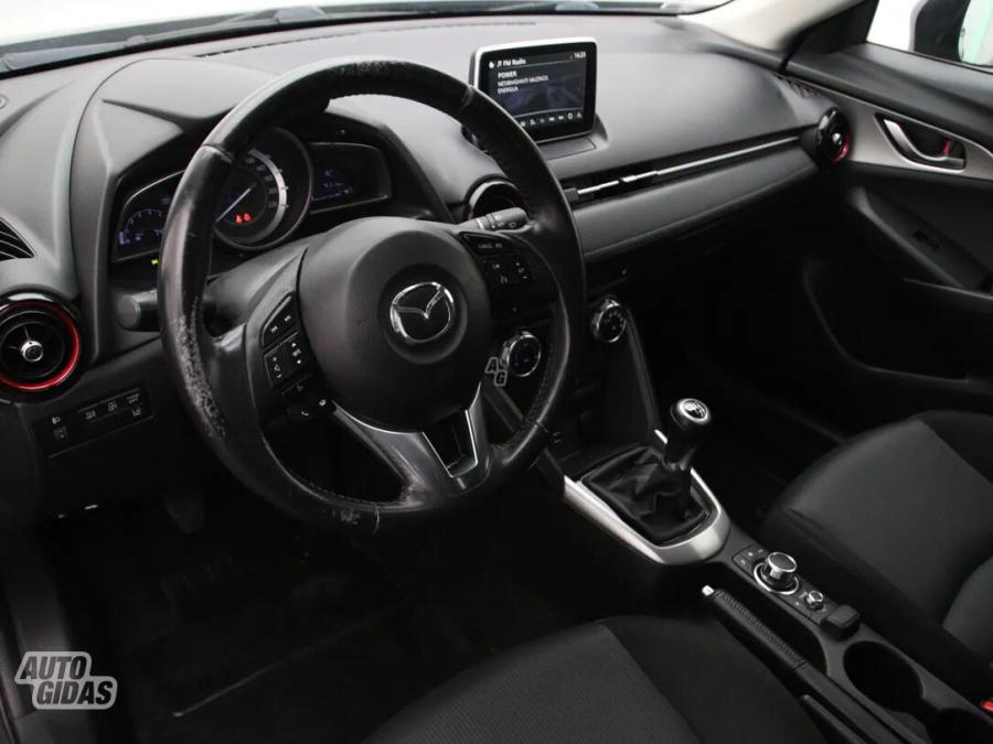 Pelēks Mazda CX-3 2016 Viļņa, ar dzinēja tilpumu 1.50 L un nobraukumu 203 tūkst. km par 9199 €, foto 17 vietnē AUTOMOTO.COM.LV
