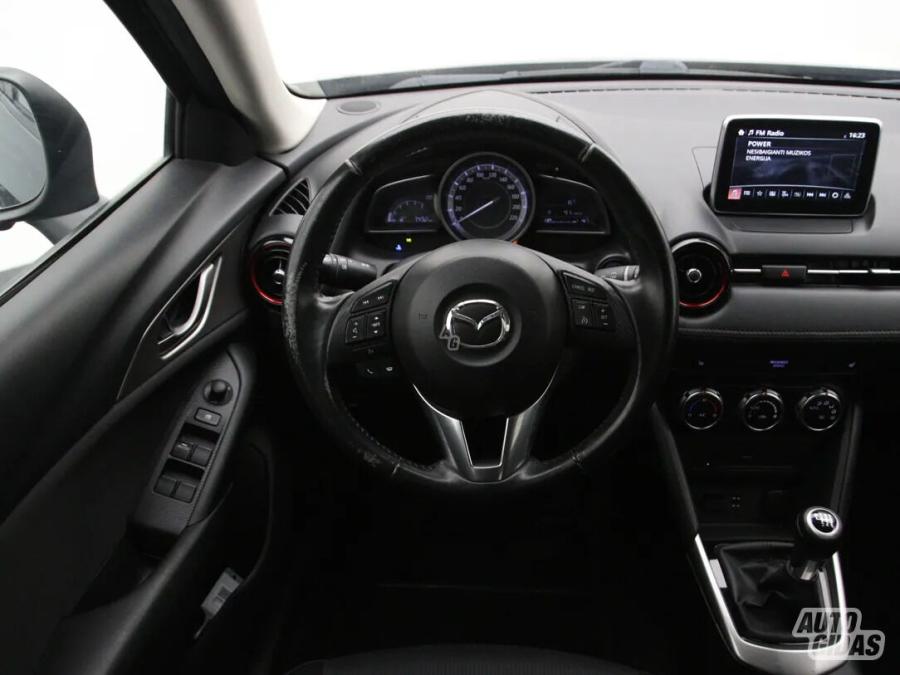 Pelēks Mazda CX-3 2016 Viļņa, ar dzinēja tilpumu 1.50 L un nobraukumu 203 tūkst. km par 9199 €, foto 18 vietnē AUTOMOTO.COM.LV