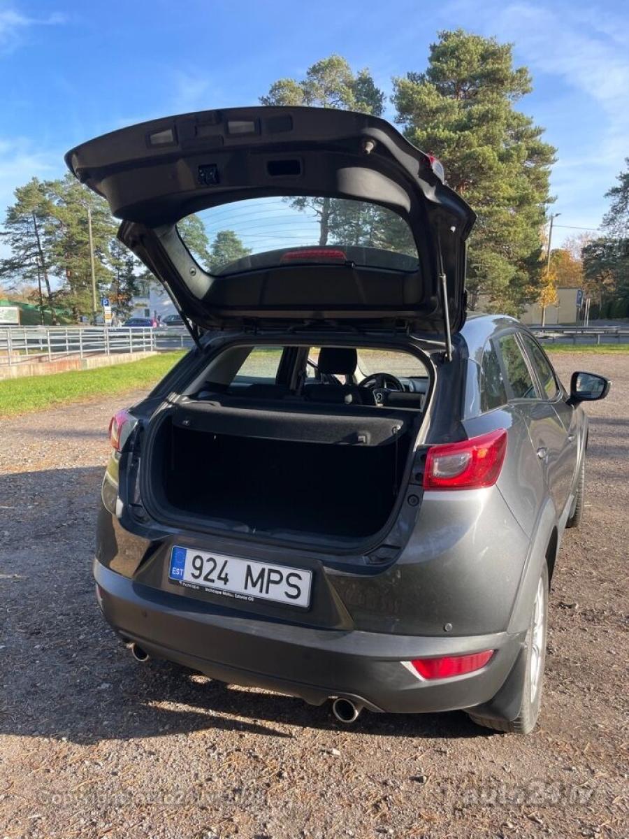 Pelēks Mazda CX-3 2016 Mardu, ar dzinēja tilpumu 2.00 L un nobraukumu 138 tūkst. km par 9800 €, foto 10 vietnē AUTOMOTO.COM.LV