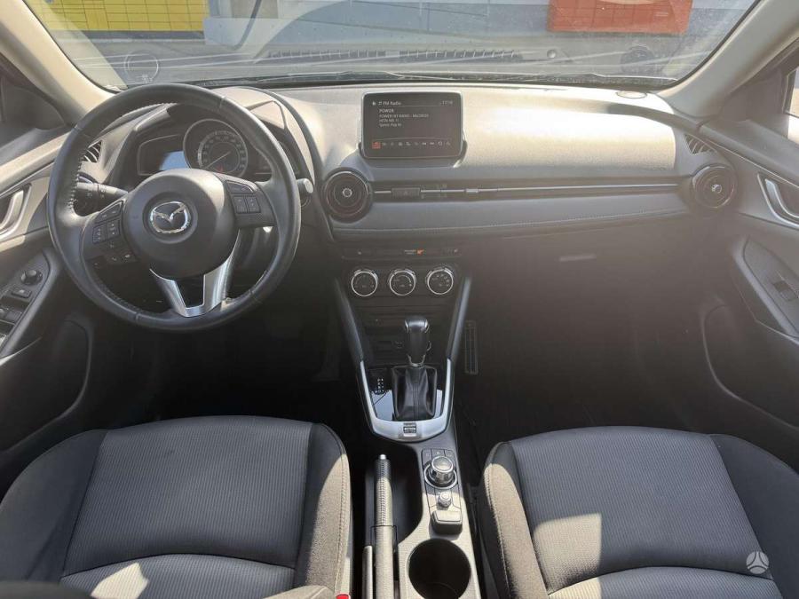 Grey Mazda CX-3 2016 in Kaunas, with an engine capacity of 2.00 L and mileage of 87 thousand km for 12700 €, photo 6 on AUTOMOTO.COM.LV