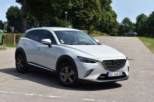 Pelēks Mazda CX-3 2016 Tauragė, ar dzinēja tilpumu 1.50 L un nobraukumu 238 tūkst. km par 7800 €, foto 4 vietnē AUTOMOTO.COM.LV