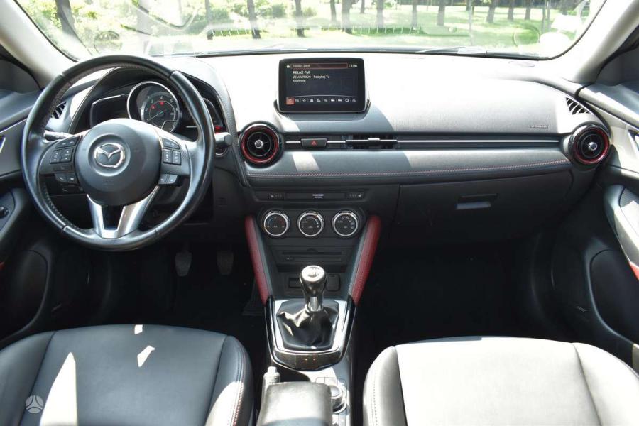 Pelēks Mazda CX-3 2016 Tauragė, ar dzinēja tilpumu 1.50 L un nobraukumu 238 tūkst. km par 7800 €, foto 8 vietnē AUTOMOTO.COM.LV