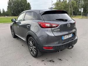 Grey Mazda CX-3 2016 in Taurage, with an engine capacity of 1.50 L and mileage of 228 thousand km for 6900 €, photo 6 on AUTOMOTO.COM.LV