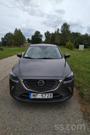 Pelēks Mazda CX-3 2017 Rīga, ar dzinēja tilpumu 2.00 L un nobraukumu 109 tūkst. km par 13400 €, foto 6 vietnē AUTOMOTO.COM.LV