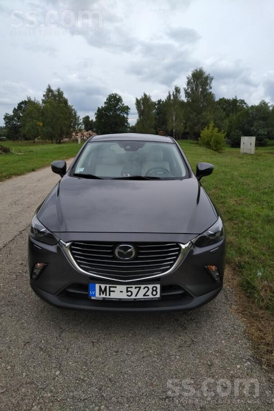 Pelēks Mazda CX-3 2017 Rīga, ar dzinēja tilpumu 2.00 L un nobraukumu 109 tūkst. km par 13400 €, foto 6 vietnē AUTOMOTO.COM.LV
