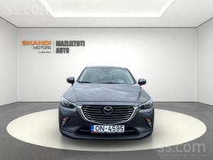Grey Mazda CX-3 2017 in Riga, with an engine capacity of 2.00 L and mileage of 122 thousand km for 11990 €, photo 3 on AUTOMOTO.COM.LV