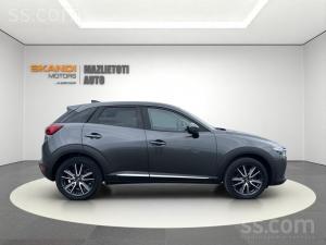 Grey Mazda CX-3 2017 in Riga, with an engine capacity of 2.00 L and mileage of 122 thousand km for 11990 €, photo 8 on AUTOMOTO.COM.LV