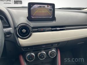 Grey Mazda CX-3 2017 in Riga, with an engine capacity of 2.00 L and mileage of 122 thousand km for 11990 €, photo 16 on AUTOMOTO.COM.LV