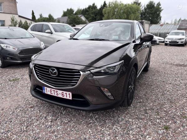 Grey Mazda CX-3 2017 in Gargzdai, with an engine capacity of 1.50 L and mileage of 167 thousand km for 9999 €, photo 3 on AUTOMOTO.COM.LV