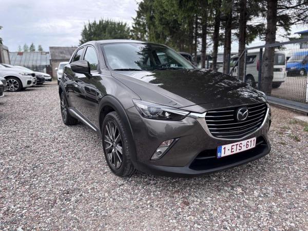 Grey Mazda CX-3 2017 in Gargzdai, with an engine capacity of 1.50 L and mileage of 167 thousand km for 9999 €, photo 1 on AUTOMOTO.COM.LV