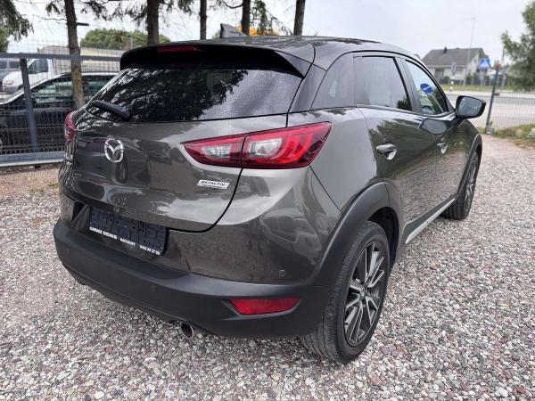 Grey Mazda CX-3 2017 in Gargzdai, with an engine capacity of 1.50 L and mileage of 167 thousand km for 9999 €, photo 7 on AUTOMOTO.COM.LV