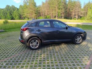 Grey Mazda CX-3 2017 in Trakai, with an engine capacity of 2.00 L and mileage of 270 thousand km for 7955 €, photo 8 on AUTOMOTO.COM.LV