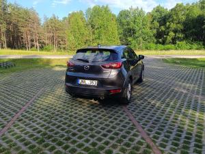 Grey Mazda CX-3 2017 in Trakai, with an engine capacity of 2.00 L and mileage of 270 thousand km for 7955 €, photo 9 on AUTOMOTO.COM.LV