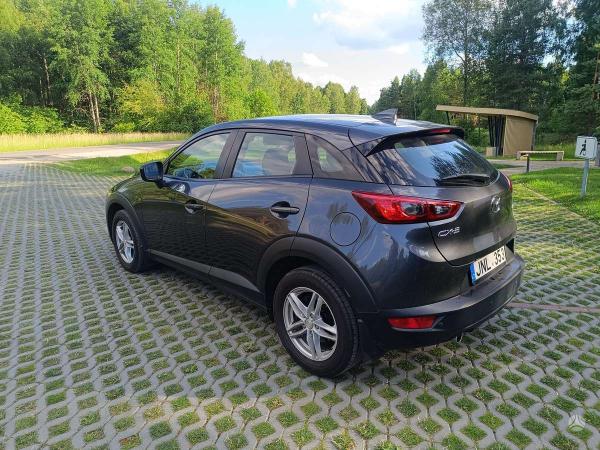 Pelēks Mazda CX-3 2017 Trakai, ar dzinēja tilpumu 2.00 L un nobraukumu 270 tūkst. km par 7955 €, foto 10 vietnē AUTOMOTO.COM.LV
