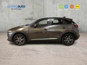Grey Mazda CX-3 2018 in Vilnius, with an engine capacity of 2.00 L and mileage of 78 thousand km for 16550 €, photo 2 on AUTOMOTO.COM.LV