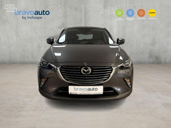 Grey Mazda CX-3 2018 in Vilnius, with an engine capacity of 2.00 L and mileage of 78 thousand km for 16550 €, photo 7 on AUTOMOTO.COM.LV
