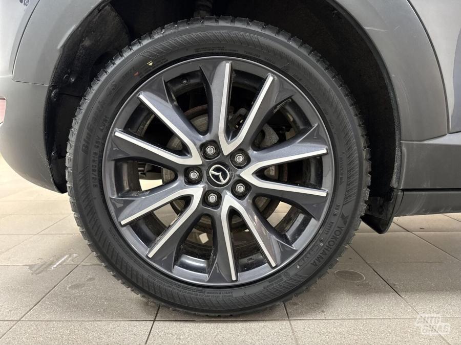 Grey Mazda CX-3 2018 in Vilnius, with an engine capacity of 2.00 L and mileage of 78 thousand km for 16550 €, photo 16 on AUTOMOTO.COM.LV