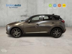 Grey Mazda CX-3 2018 in Vilnius, with an engine capacity of 2.00 L and mileage of 78 thousand km for 16550 €, photo 2 on AUTOMOTO.COM.LV